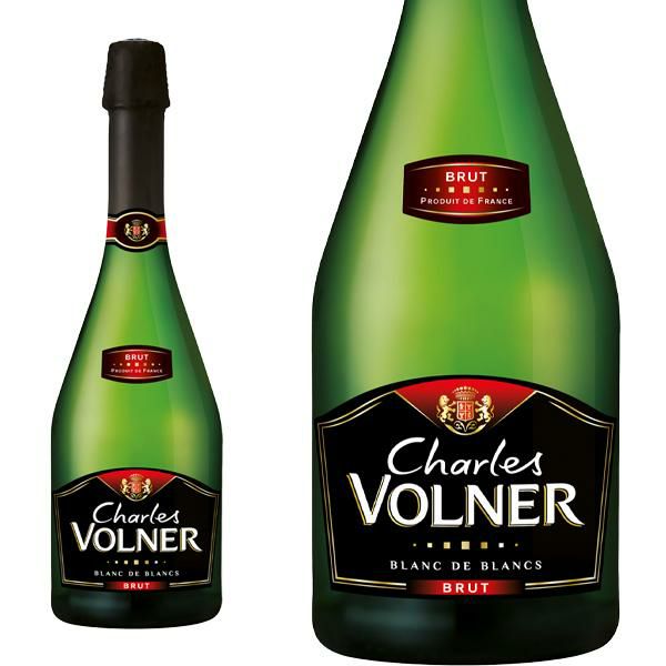 シャルル ヴォルネー ブラン ド ブラン ブリュット スパークリングワイン CFGV社 フランス 白 辛口 泡 750mlCharles ...